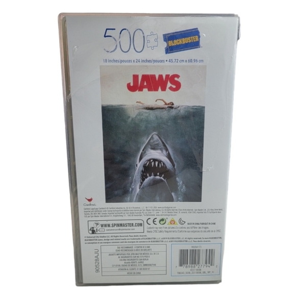 Blockbuster | Games | Jaws Blockbuster 50 Piece Movie Puzzle In Movie ...